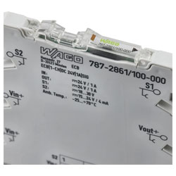 WAGO 787-2861/100-000 Single Channel 24VDC 1.0A Electronic Circuit ...