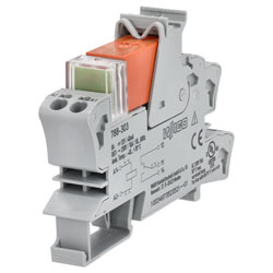 WAGO 788-303 12VDC 16A SPDT-CO DIN Rail Mountable Relay Module | Rapid Online