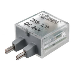 WAGO 788-311 12VDC 8A DPDT-CO DIN Rail Mountable Relay Module | Rapid Online