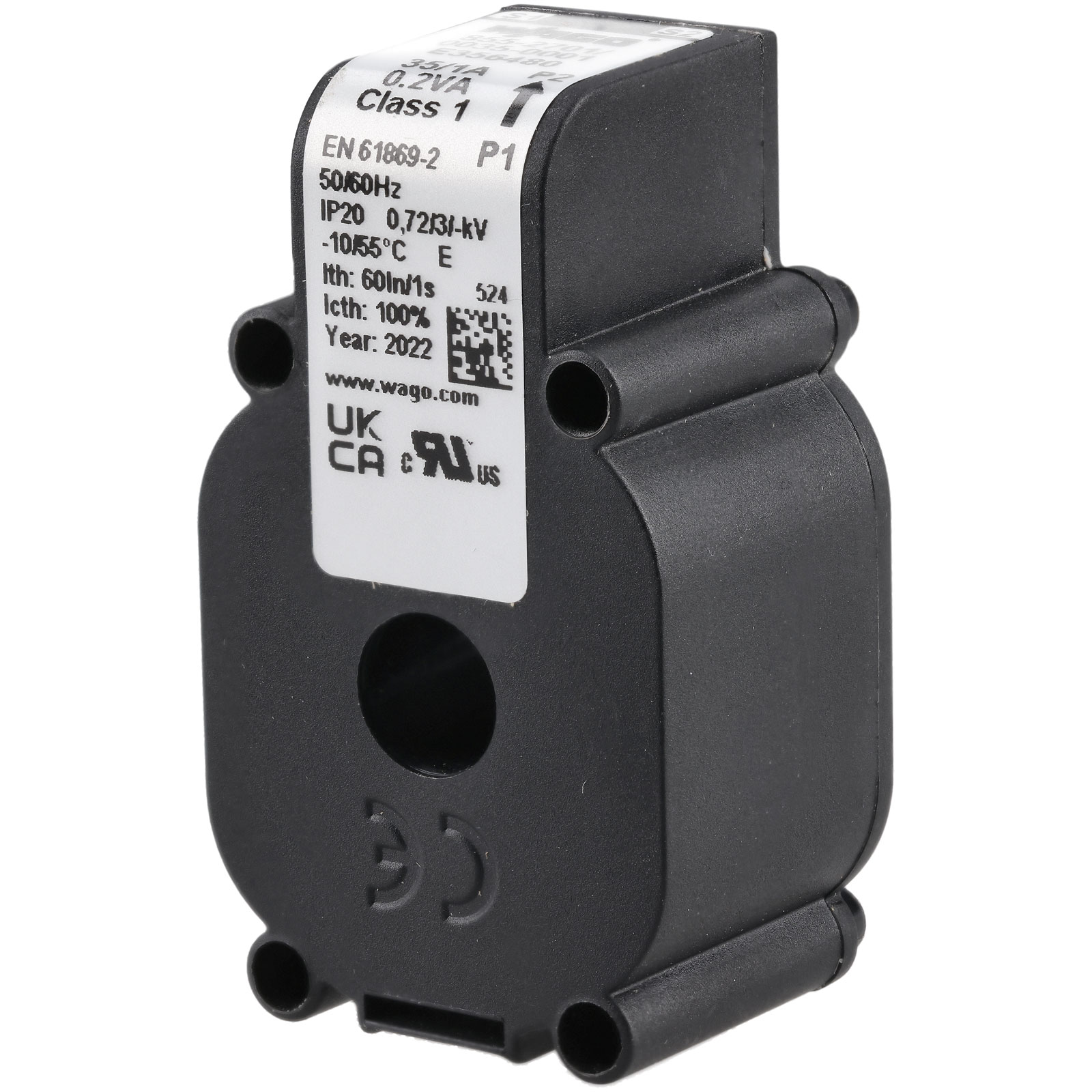 WAGO 855-2701/035-001 Plug-In Primary 35A Secondary 1A Current ...