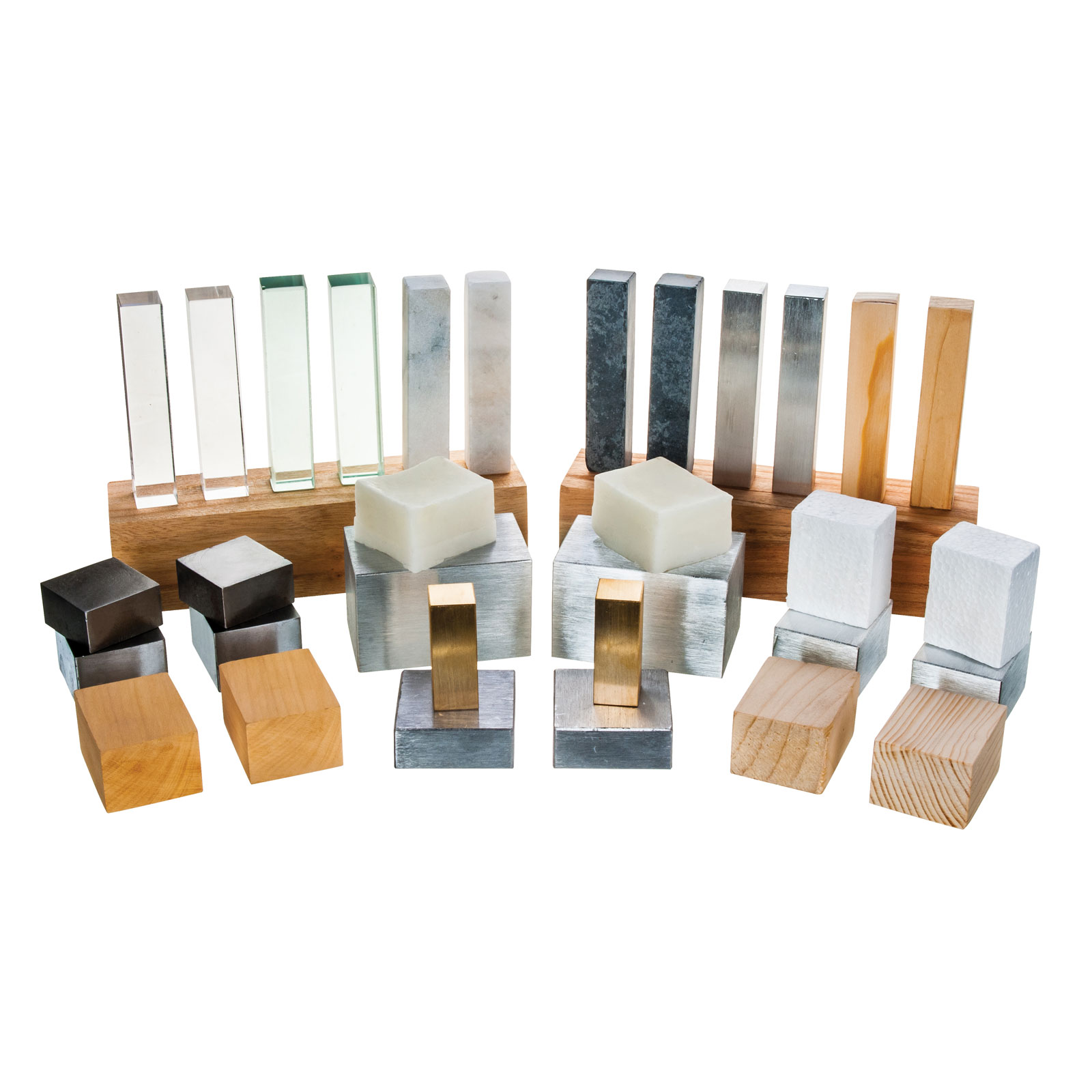 Eisco Materials Kit - Solid - 34 Blocks | Rapid Electronics