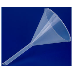 Eisco Plastic Funnel 100mm | Rapid Online
