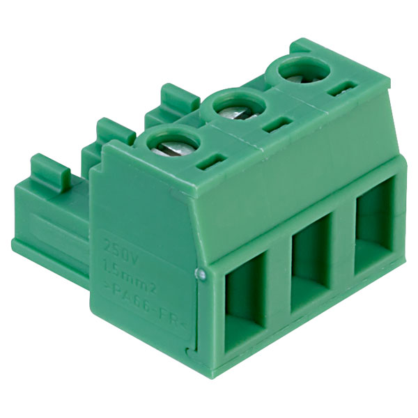 Phoenix Contact 1900785 MC 1,5/ 3-ST1-5,08 3 Way Screw Plug Connector ...
