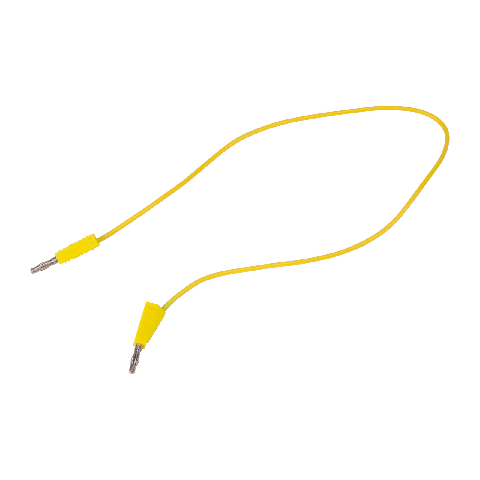 R-TECH 524593 Test Lead 50cm 4mm Stackable Plugs Yellow, 15A 30VAC ...