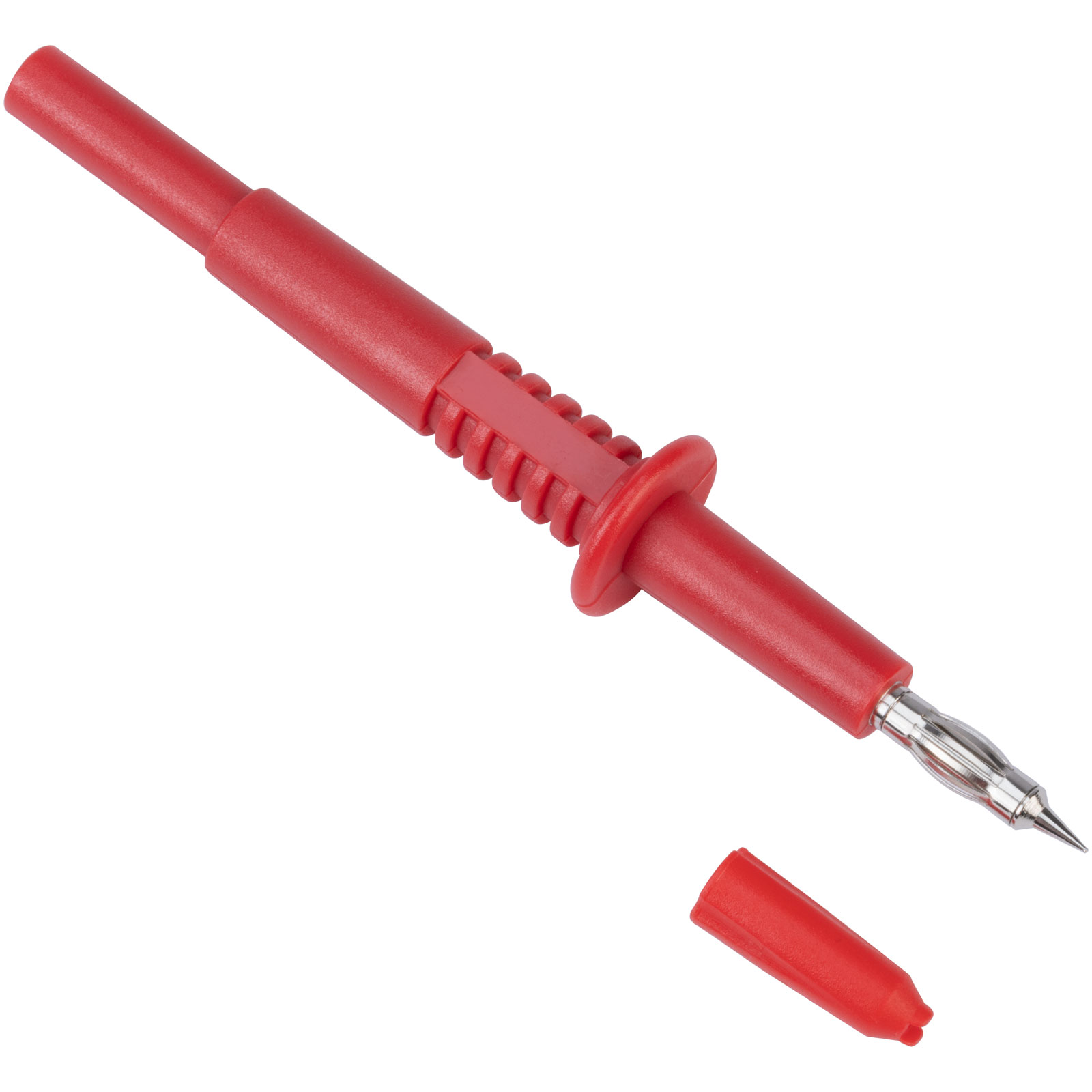 R-TECH 524602 4mm Test Probe CAT II 1000V 32A Red | Rapid Online