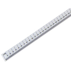 Rapid Plastic Ruler 1m | Rapid Online