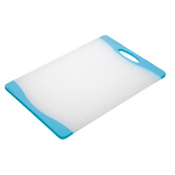 Kitchen Craft Colourworks CWBOARD350BLU Blue Reversible Chopping Board ...