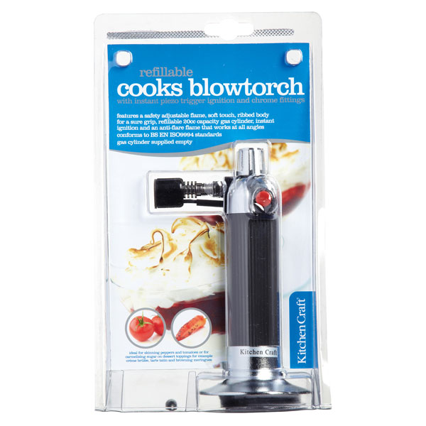 Kitchen Craft KCBLOWTORCHCP Cook's Blowtorch | Rapid Online