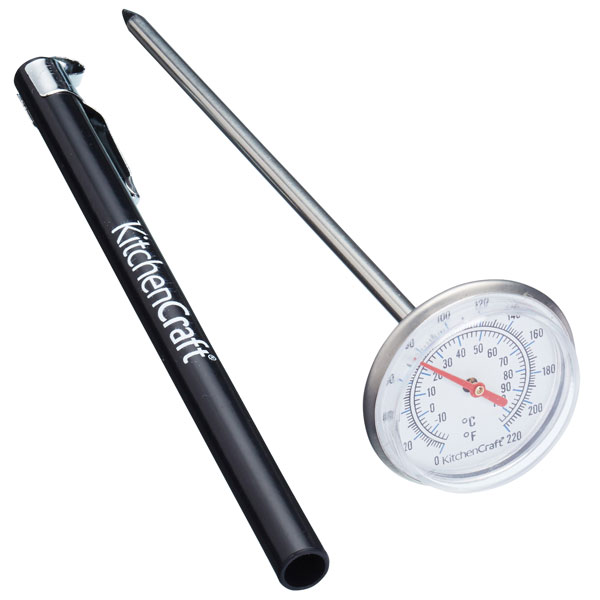 Kitchen Craft KCDIALTH Stainless Steel Easy Read Meat Thermometer ...