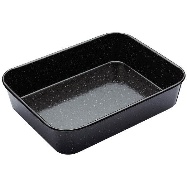 Kitchen Craft Master Class MCVITHB2 Vitreous Enamel Roasting Pan ...