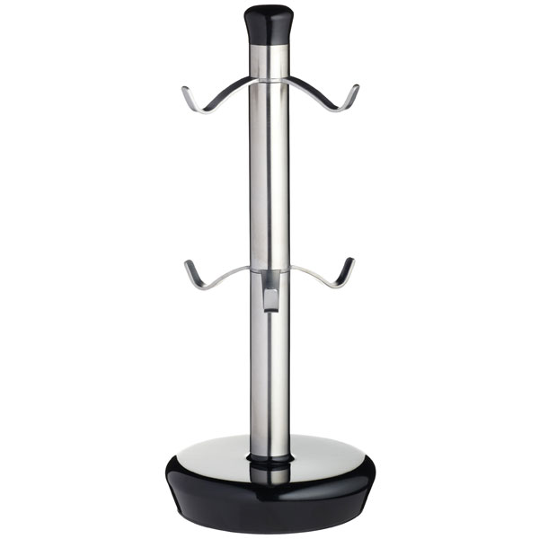 Kitchen Craft MKMTBLK Stainless Steel Mug Tree Black | Rapid Electronics Kitchen Craft MKMTBLK Stainless Steel Mug Tree Black | Rapid Electronics