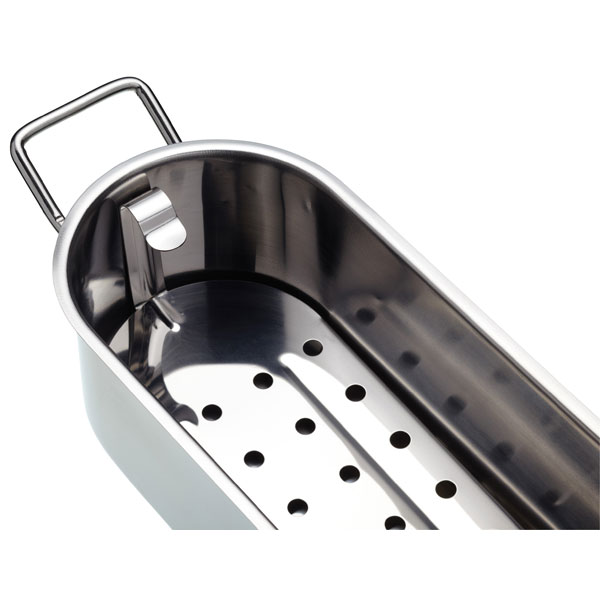 Kitchen Craft POACHER18 Stainless Steel 45cm (18") Fish Poacher | Rapid ...