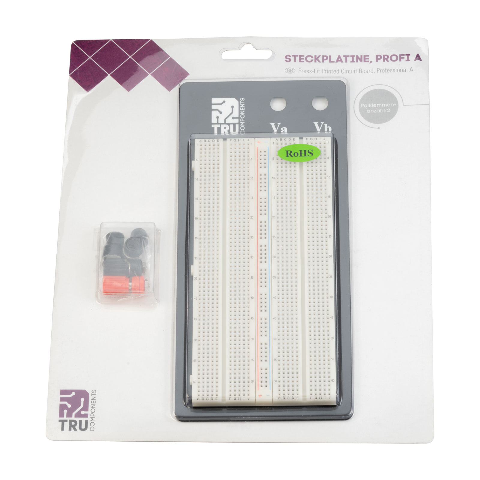 TruComponents Solderless Breadboard 1360 Point 215 x 100 11.3mm | Rapid ...