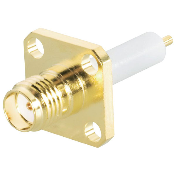 BKL 0409070 SMA Female Panel Mount Flange Solder Type 50 Ohm Gold ...