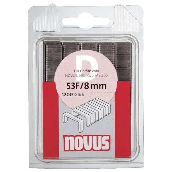 NOVUS 042-0386 Type 11 11/10 Flat Wire Staple 10.6mm 10mm Pack Of 600 ...