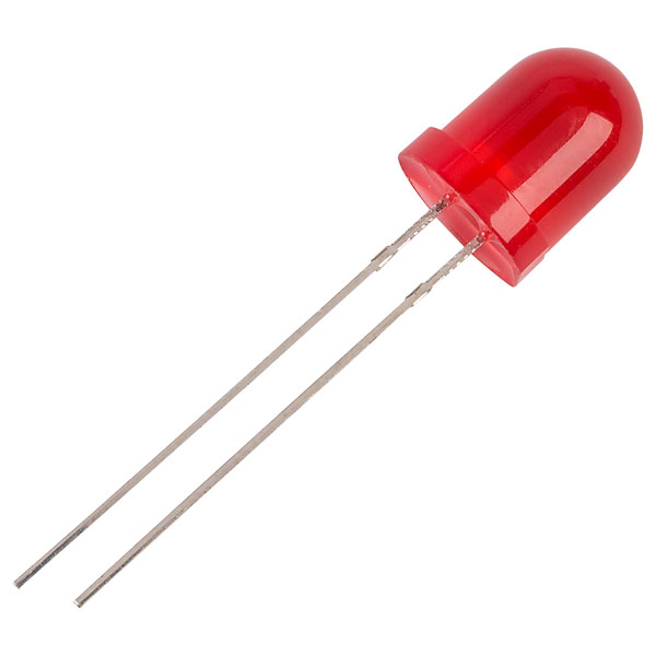 Kingbright L-793SRD-D 8mm Super Bright Red LED 400mcd | Rapid Electronics