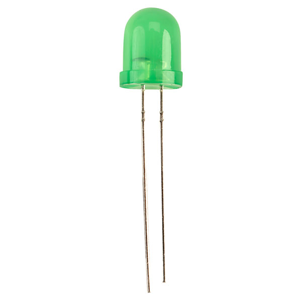 Kingbright L-796BGD 8mm Green LED Flashing 70mcd | Rapid Electronics