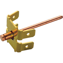 PB Fastener RIV 463 Earth Connection - 4 Pole | Rapid Electronics