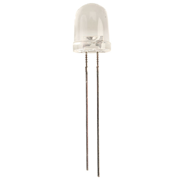 Kingbright L-793QBC-G 8mm U/b Blue LED 3000mcd | Rapid Electronics