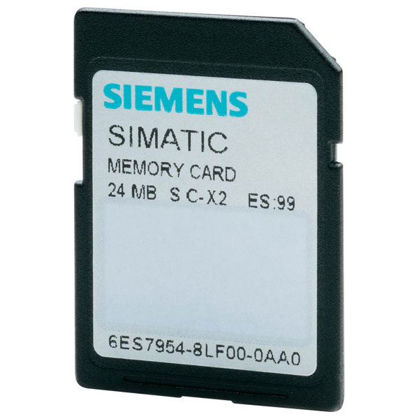 Siemens 6ES7954-8LF02-0AA0 SIMATIC S7 MEMORY CARD 24 MB | Rapid Electronics Siemens 6ES7954-8LF02-0AA0 SIMATIC S7 MEMORY CARD 24 MB | Rapid Electronics