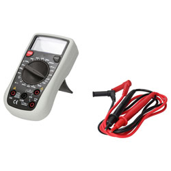 VOLTCRAFT VC130-1 Digital Multimeter 2000 counts CAT III 250V | Rapid ...