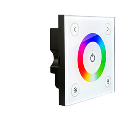 LED Supplies TOUCH-3 LED Strip Wall Controller Single Zone RGB | Rapid ...
