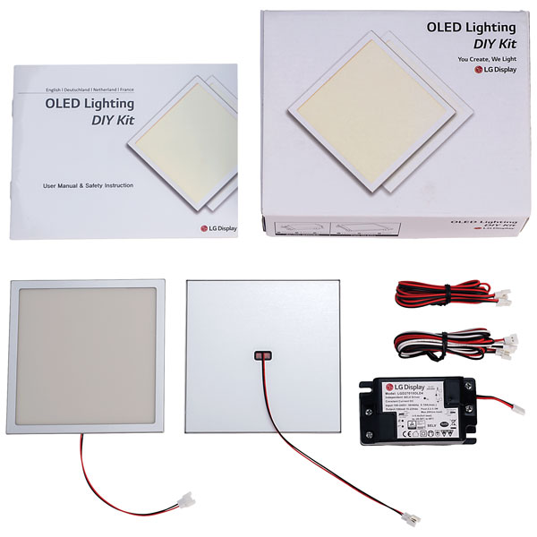 LG Display Dual OLED Development Kit Warm White 2700K AC Input 150lm ...
