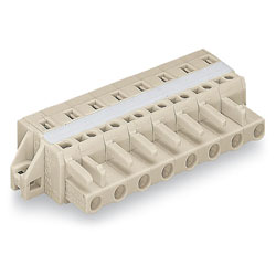 WAGO 721-209/027-000 Female MCS-MIDI 9P 7.5mm Flanged Panel Reinforced | Rapid Electronics