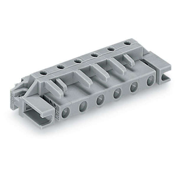 WAGO 232-833/047-000 Female MCS-MIDI 3P 7.5mm Angled Pin Spacer Flush ...