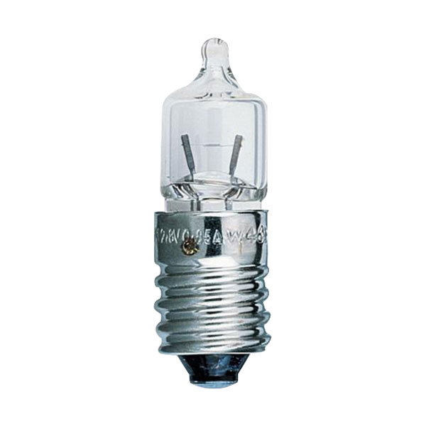 Barthelme 01705285 Miniature Halogen Bulb E10 5.2V 850mA | Rapid ...