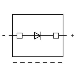 WAGO 2002-800/1000-410 Diode 5.2mm Carr. T-block for 2002 Srs. Grey ...