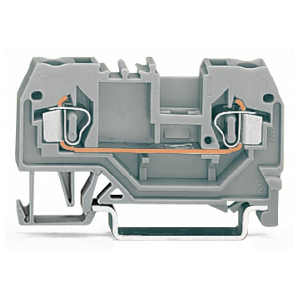 WAGO 280-903 5mm 2-conductor Terminal Block Red AWG 28-14 | Rapid ...