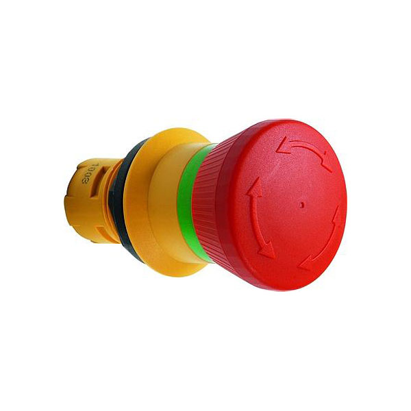 Rafi 1.30.074.281/0300 Emergency Stop Switch (EPO) Round Latch IP65 Red ...
