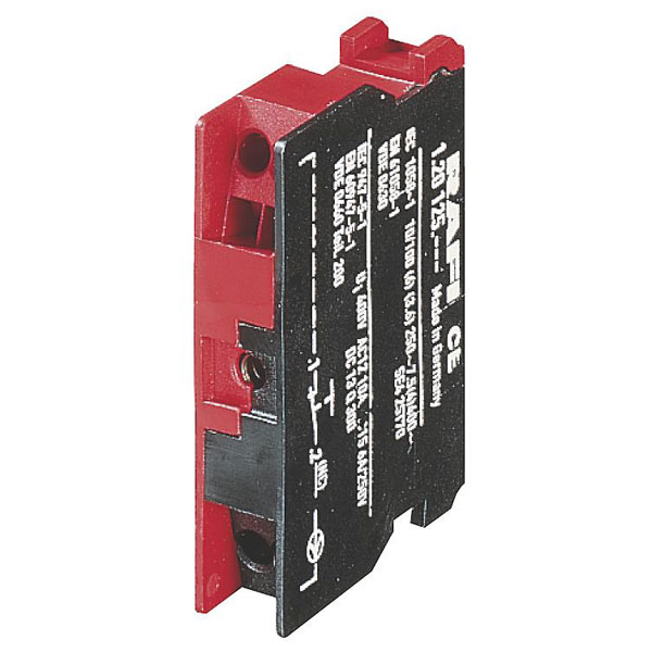 Rafi 5.00.100.144/0000 Contact Block 1NC 6A 250V AC Spring Type 10pk ...