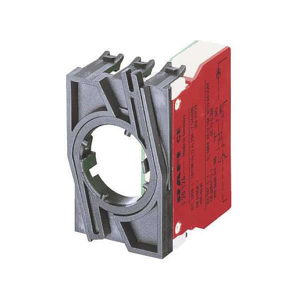 Rafi 1.20.125.105 Contact Block 1NO 1NC 100mA 35V Spring Type with ...