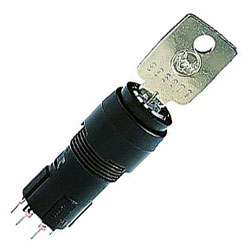 Rafi 1.10.118.814/0000 Key Switch Round 1xOff/On/On/On 100mA 35V 3x90 ...