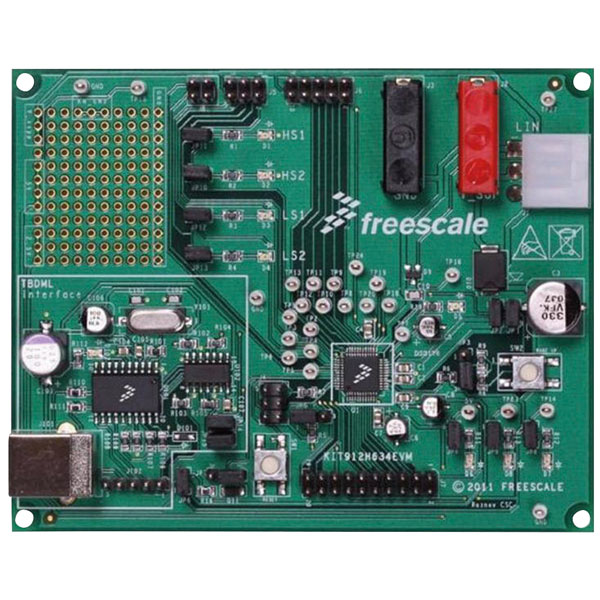 Freescale KIT912H634EVME Evaluation Kit for MM912H634 | Rapid Electronics