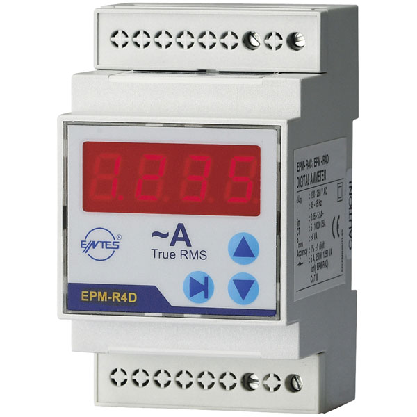 ENTES EPM-R4D DIN Rail Digital Panel Meter | Rapid Electronics