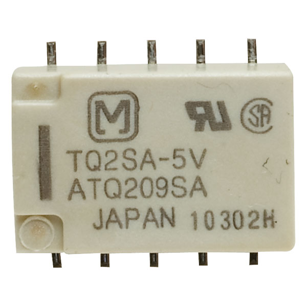 2A 24V DPDT Surface Mount Single Side Stable Signal Relay TQ2SA Series ...