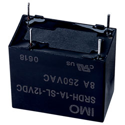 IMO SRDH-1A-SL-12VDC 12VDC Subminiature SPNO Relay | Rapid Online