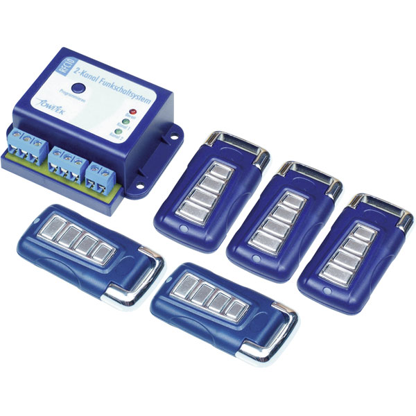 TowiTek Set 2-Channel Radio Remote Control Transmitter + 5 | Rapid ...