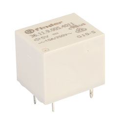 Finder 36.11.9.005.0000 5V Relay (Miniature) SPDT 10A 36.11 | Rapid ...