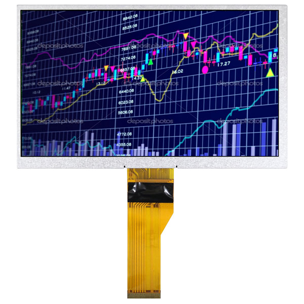 Midas MCT070LA12W1024600LML 7" TFT Display 3.3V 1024x600 RGB | Rapid ...