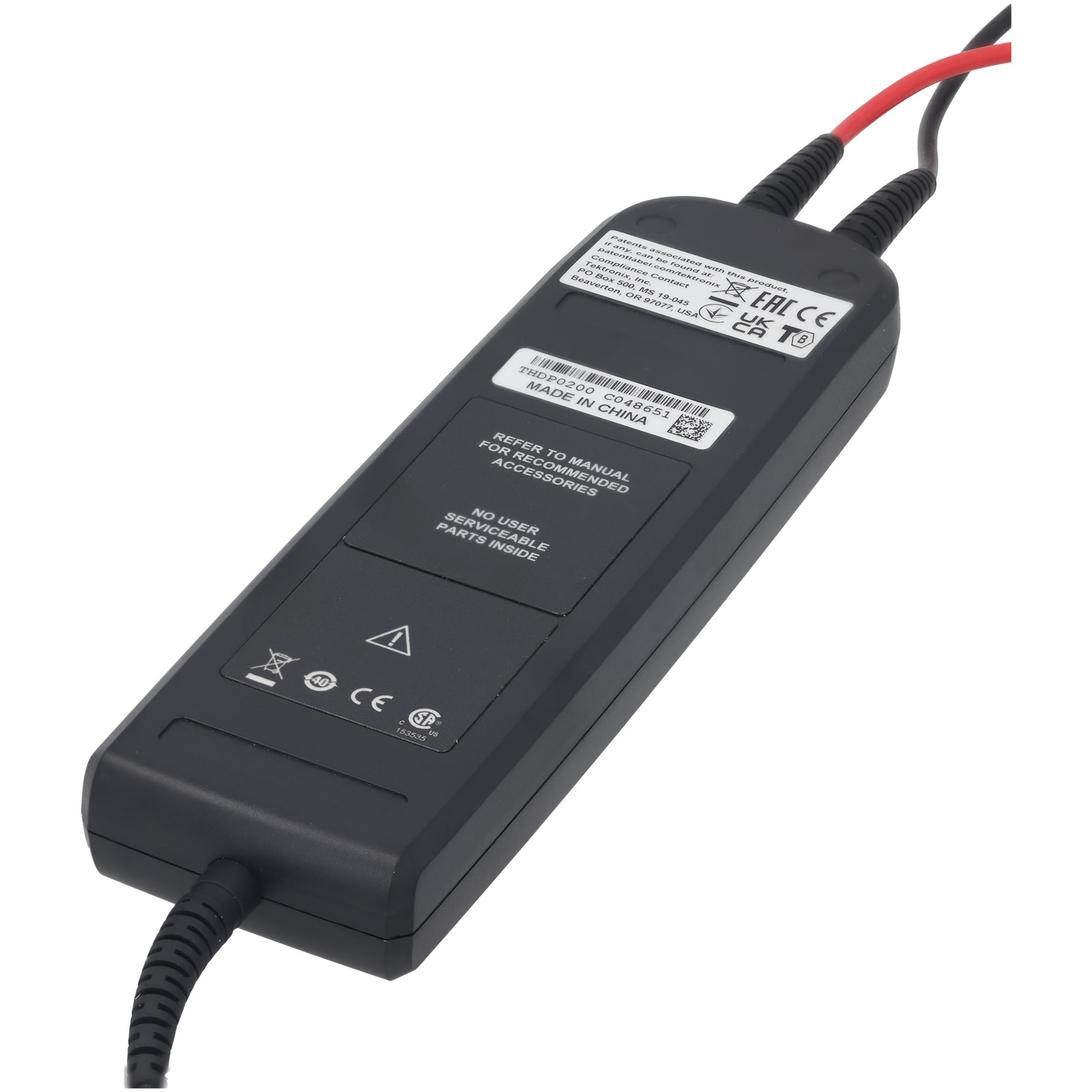 Tektronix THDP0200 Differential Probe 200 MHz 50:1 500:1 | Rapid Online