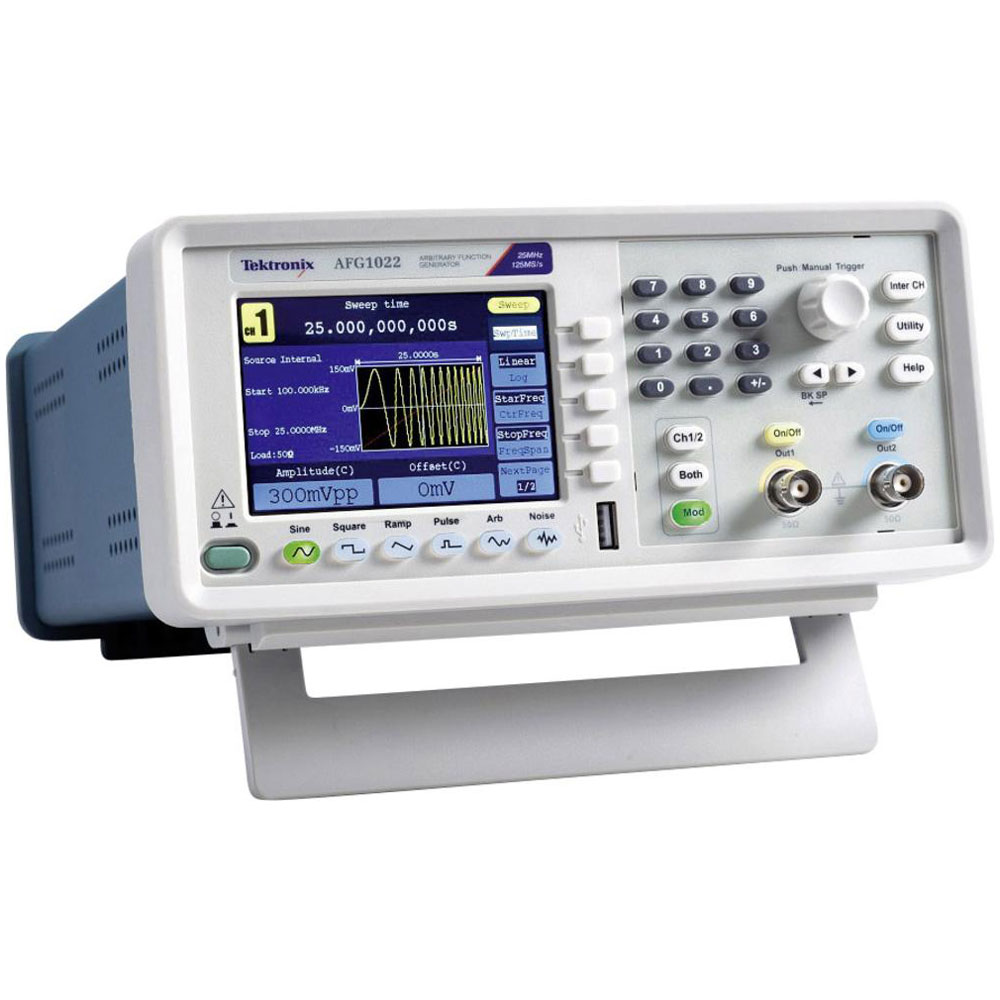 Tektronix AFG1022 Function Generator 2 Channel 25 MHz | Rapid Online