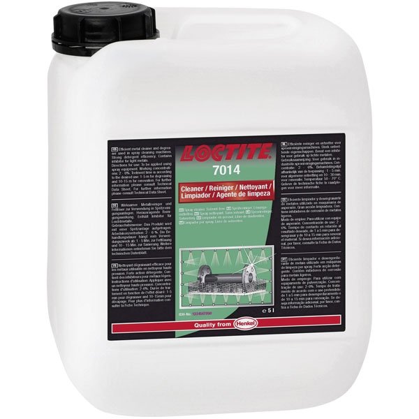 LOCTITE 1440801 7014 Spray Cleaner 5L | Rapid Electronics