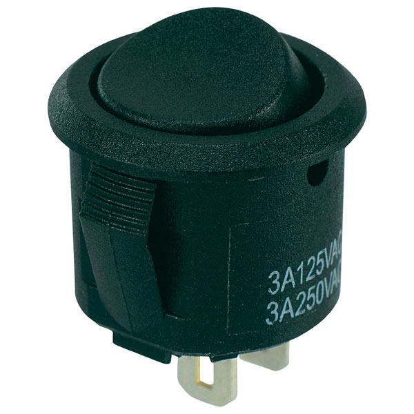 SCI R13-297A-05 Rocker Switch 3A 2P SPST On-Off | Rapid Electronics