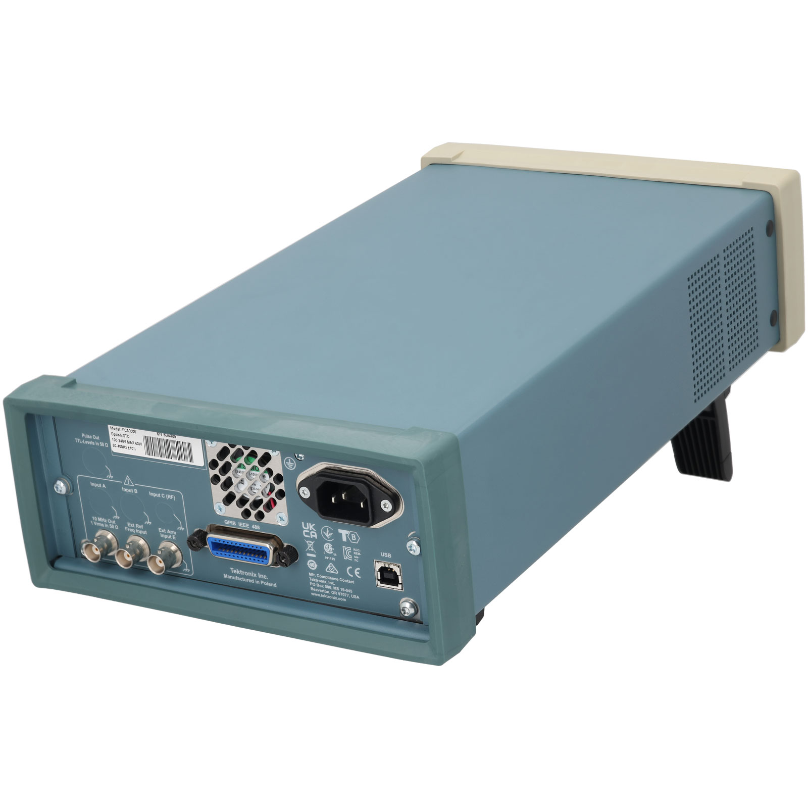 Tektronix FCA3000 Frequency Counter 300 MHz 100ps Time Resolution ...