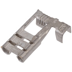 TE 180430-2 250 Faston Crimp Receptacle Flag Tin 20-15AWG | Rapid Online