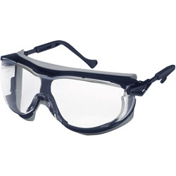 uvex 9175.260 skyguard NT Safety Spectacles - Blue/Grey Frames - Clear ...